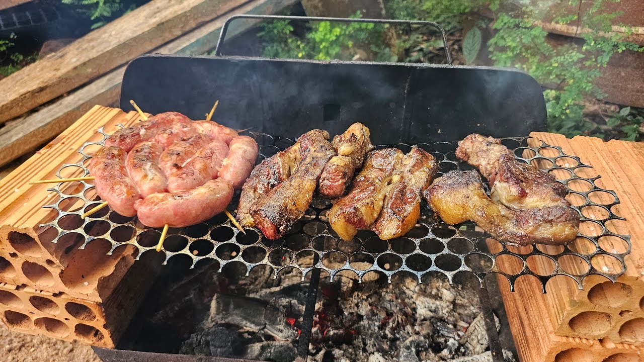 Como preparar uma capa do contra filé de maneira simples (Churrasco ...