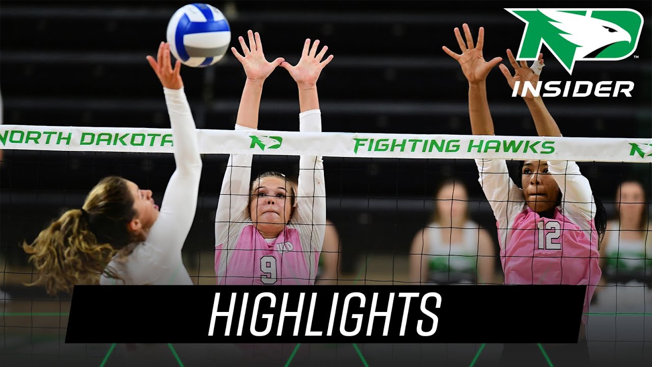 North Dakota vs. Denver | Highlights | UND Volleyball | 10/7/18 - YouTube