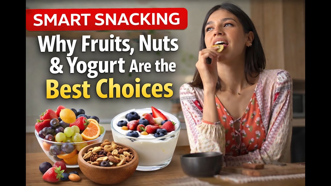 Smart Snacking: Why Fruits, Nuts & Yogurt Are the Best Choices - YouTube