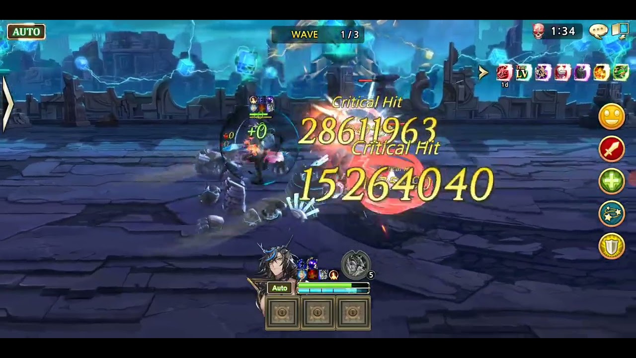King's Raid Hero Protection Raid [Lucikiel] - YouTube