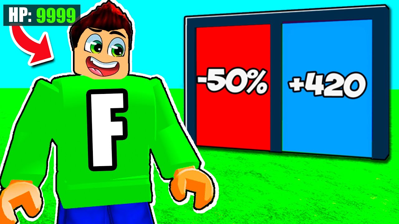 ROBLOX BUT EVERY SECOND = +1 HEALTH - YouTube