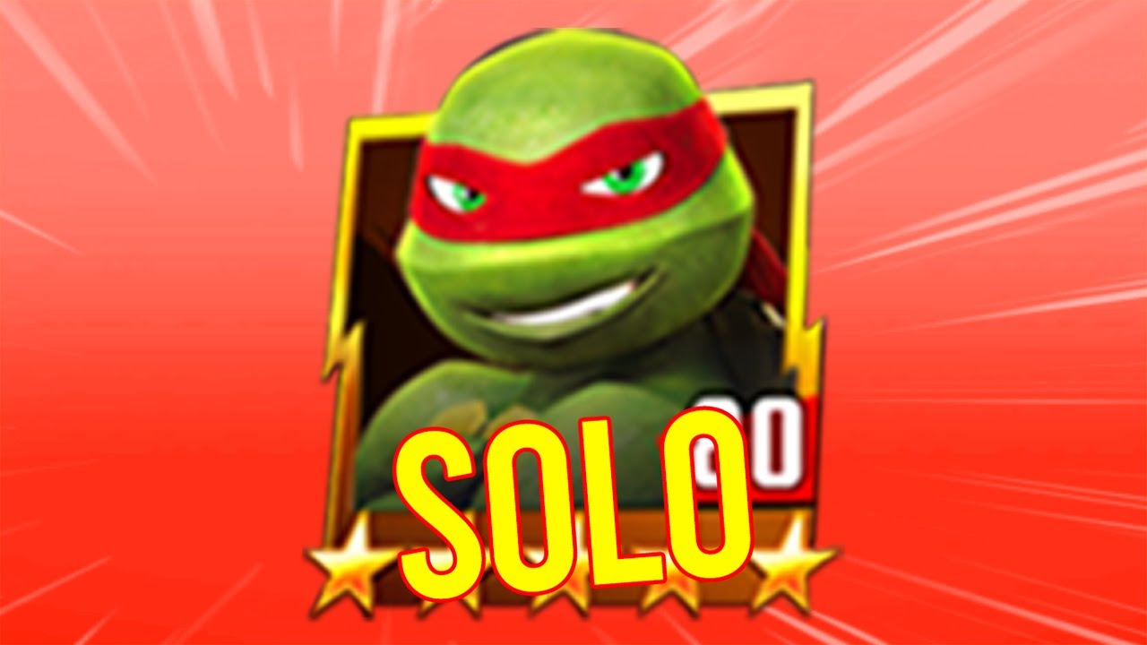 TMNT Legends Super Strong Raphael Nick Solo - YouTube