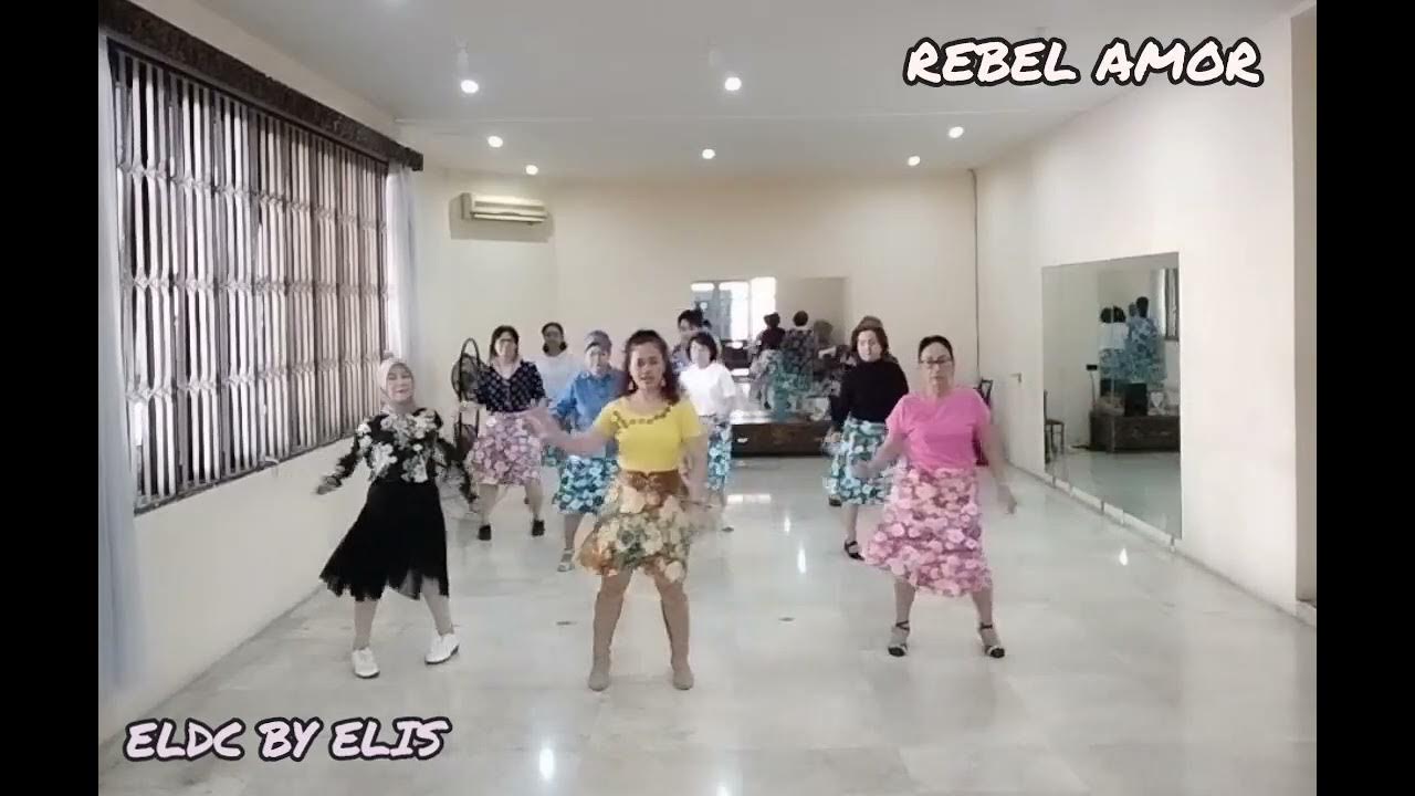 REBEL AMOR // BEGINNER- INTERMEDIATE // CHOREO: ROY VERDONK & WIL BOSS // DEMO ELDC BY ELIS ...