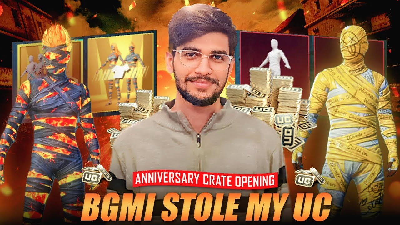 🤩 NEW ULTIMATE MUMMY SET OPENING | 25000 UC💀| ANNIVERSARY CRATE |# ...