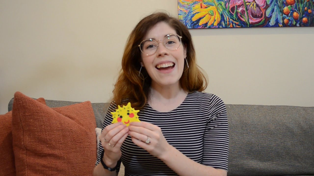 Sunshine Model Magic Sculpture Project for Kids - YouTube