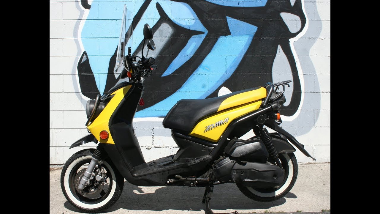 2009 Yamaha Zuma 125 ... the perfect city scooter! - YouTube
