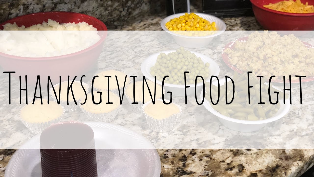 FOOD FIGHT For Thanksgiving Day Dinner - MDATG Thanksgiving Special ...
