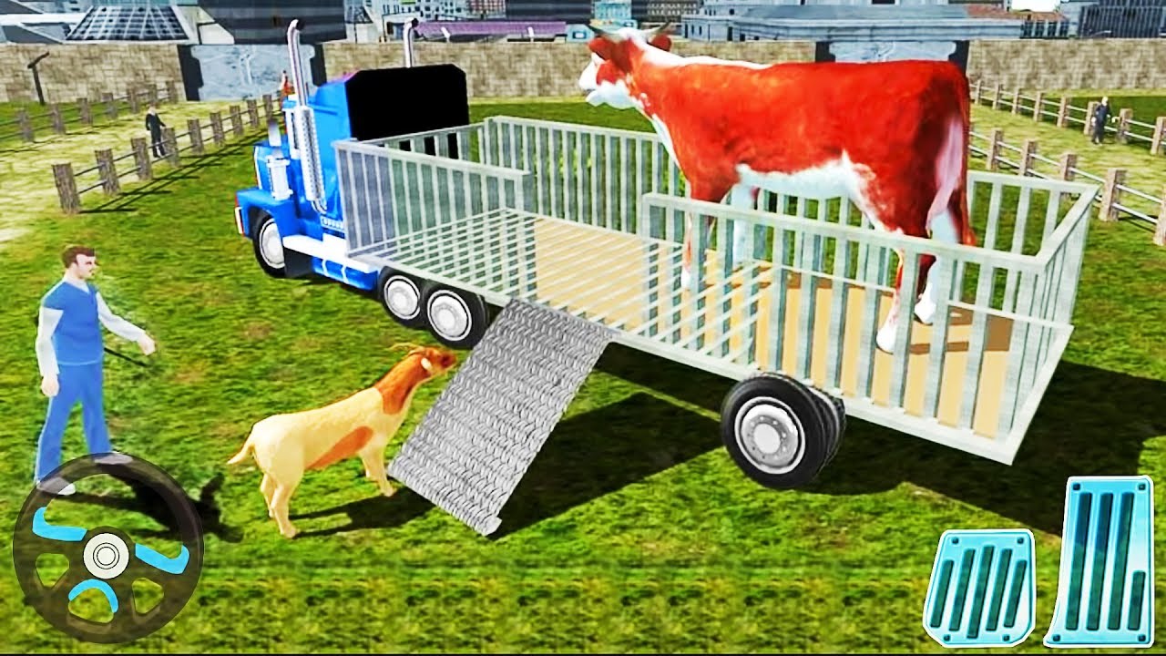 Real Tractor Farm Animal Truck Driving Transport Simulator - Best ...