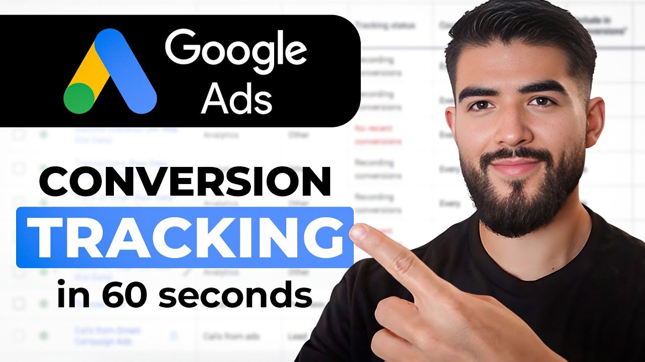 How to set up CONVERSION TRACKING in 60 seconds (to make a ton of $$$) - YouTube