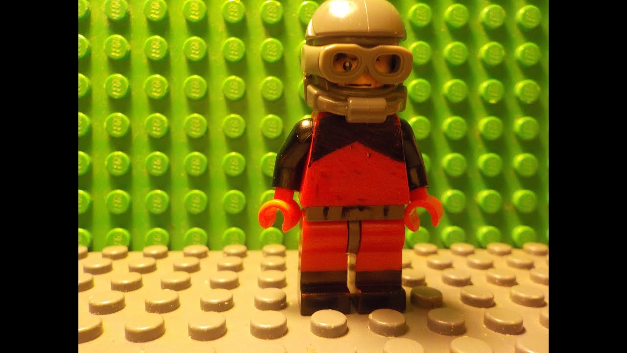 My lego custom Ant Man mini figure - YouTube