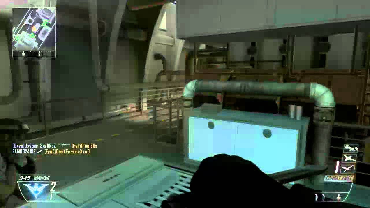 BO2 Multiplayer: Combat Knife Triple-Kill - YouTube