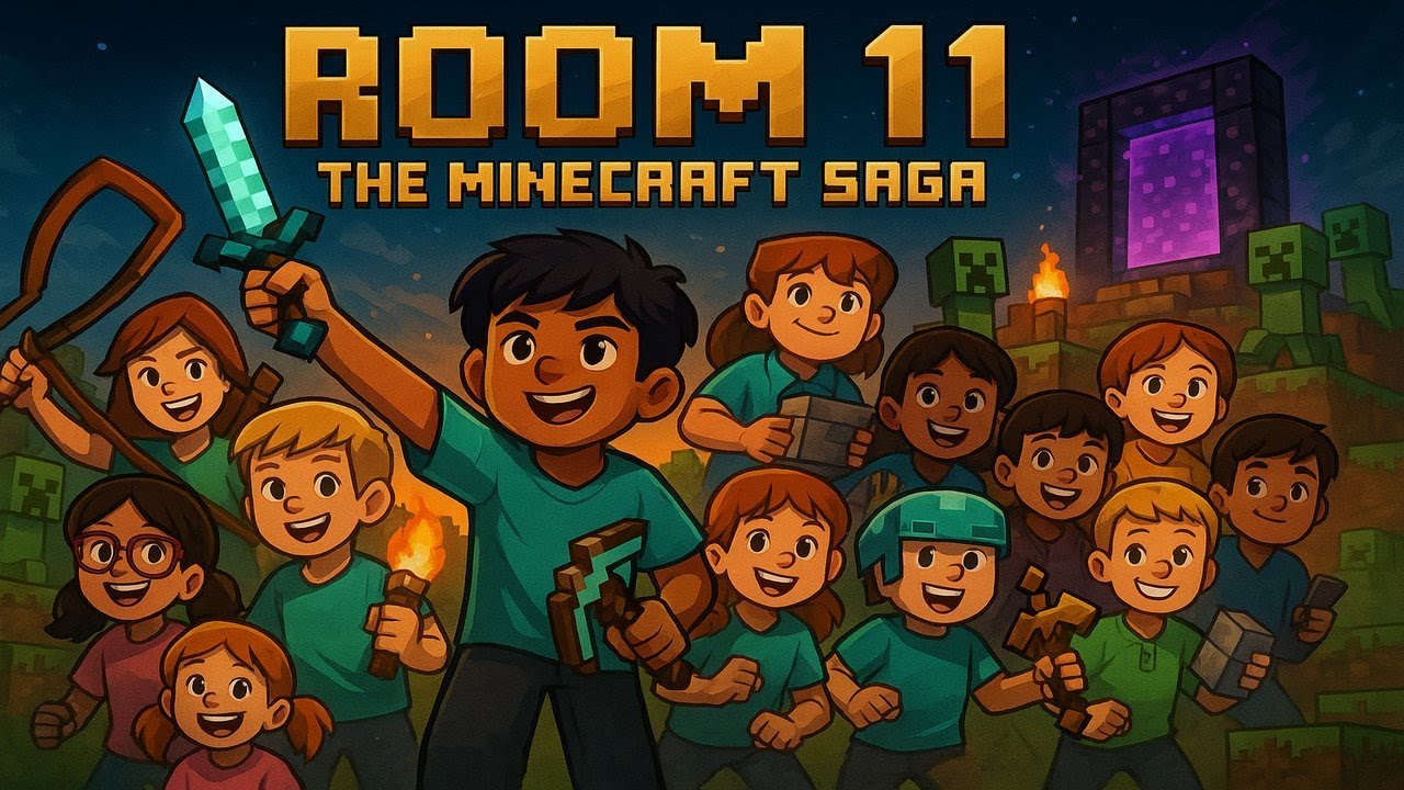 Minecraft Saga v3 - Room 11 - YouTube