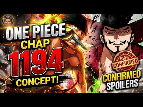ONE PIECE CHAPTER 1194 - CONFIRMED SPOILER 1 - MIHAWK SWORD