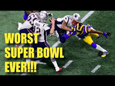 WORST SUPER BOWL EVER!! (SB 53 REACTIONS) - YouTube