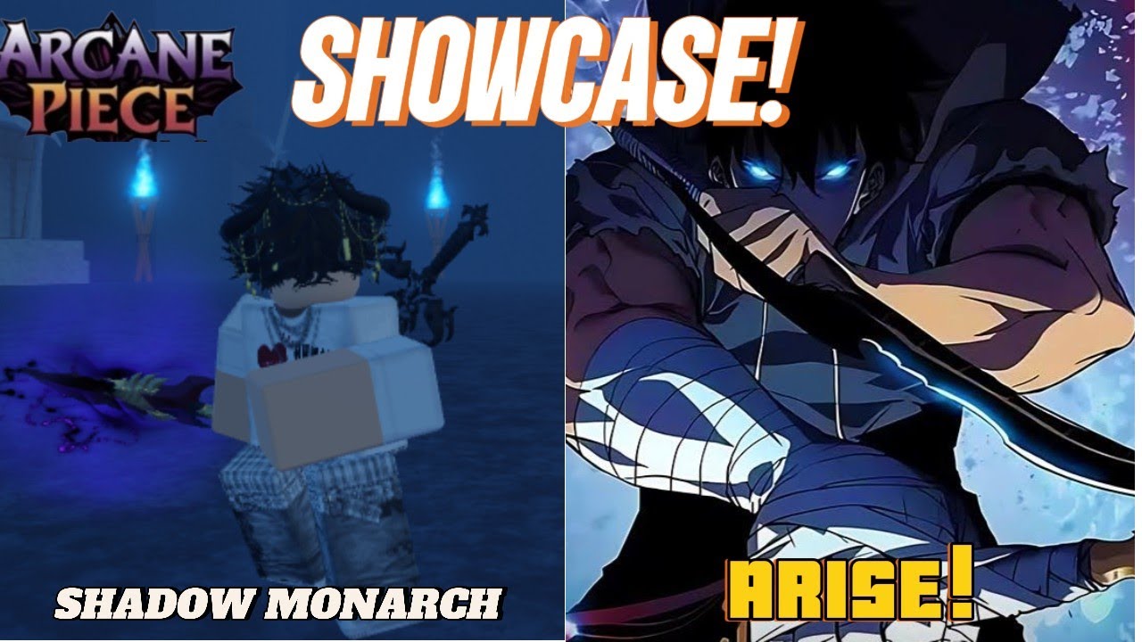 SHADOW MONARCH (SOLO LEVELING) SHOWCASE + GUIDE!! | ARCANE PIECE ...
