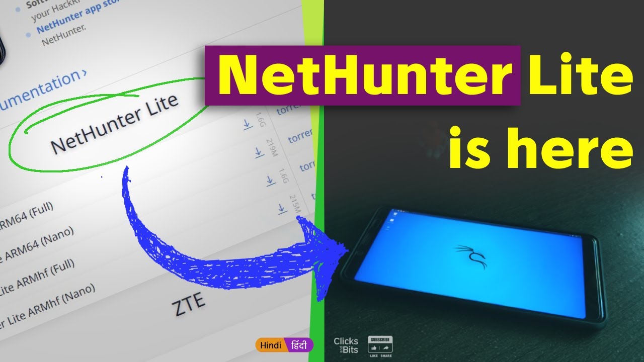 NetHunter Lite is available for all kind of android devices. - YouTube