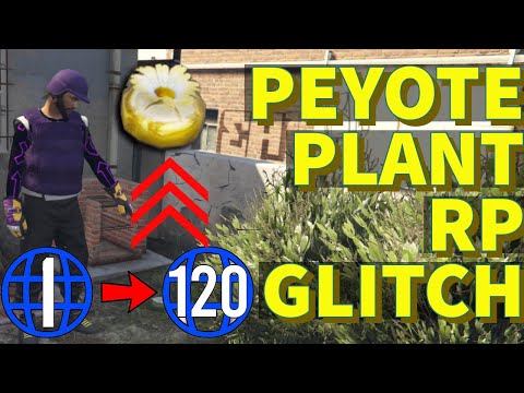 *FASTER* PEYOTE RP METHOD GAME BREAKING 5000 RP GLITCH GTA 5 PEYOTE PLANT DUPLICATION GLITCH