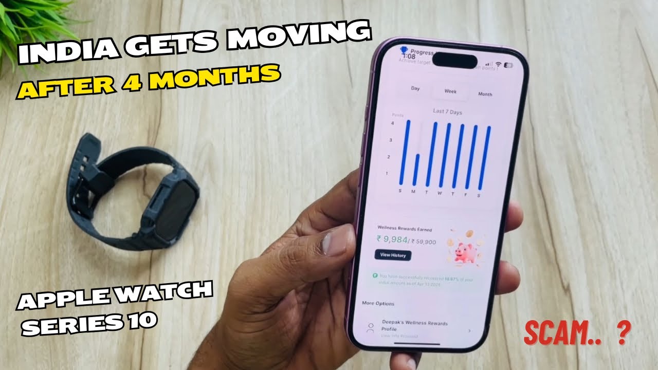 Free Apple Watch | India Gets Moving Offer After 4 months | Redeem 🤔 ...