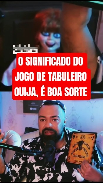 O significado do JOGO de tabuleiro OUIJA, é boa sorte ᴴᴰ - YouTube