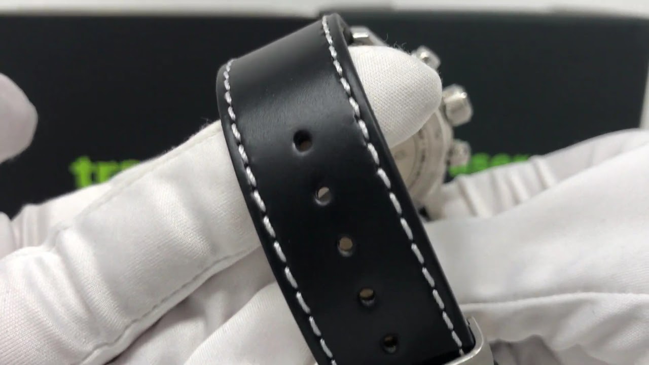 Traser Watch T5 Master Chronograph with Leather Strap 106974 - YouTube