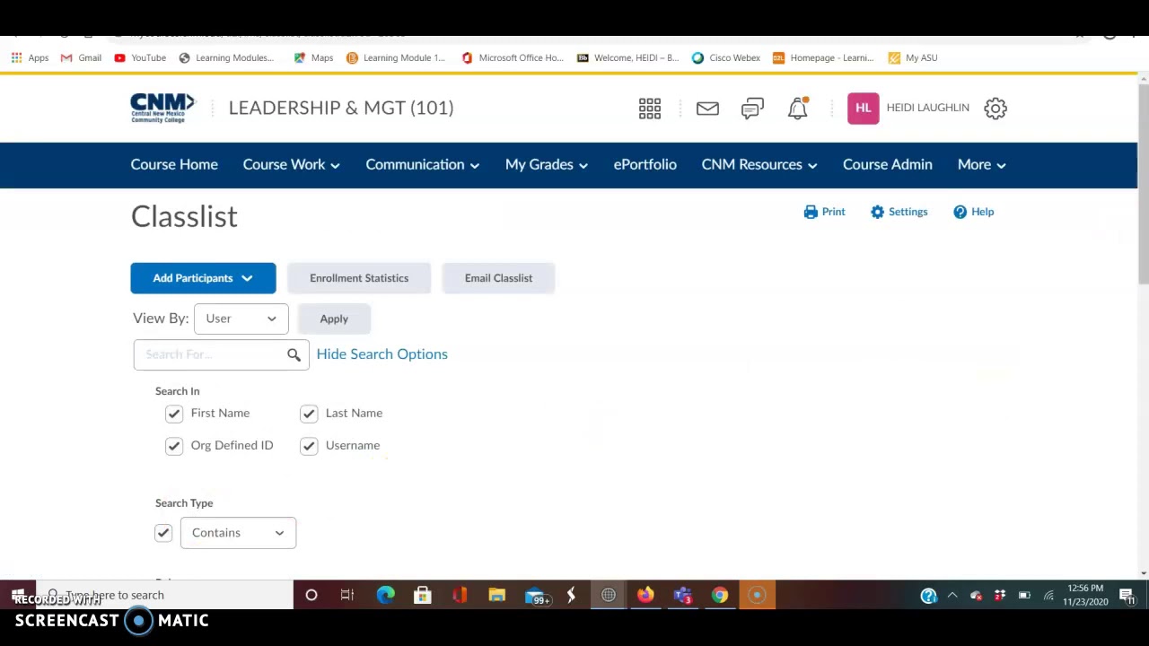 Brightspace D2L Help - How to add Demo Student and Impersonate Demo ...
