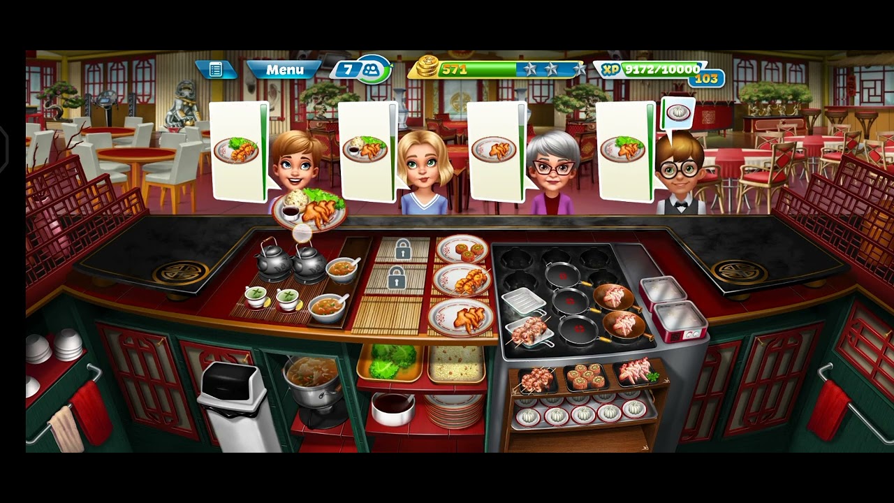 Cooking Fever | Chinese Restaurant | Level 33 - YouTube