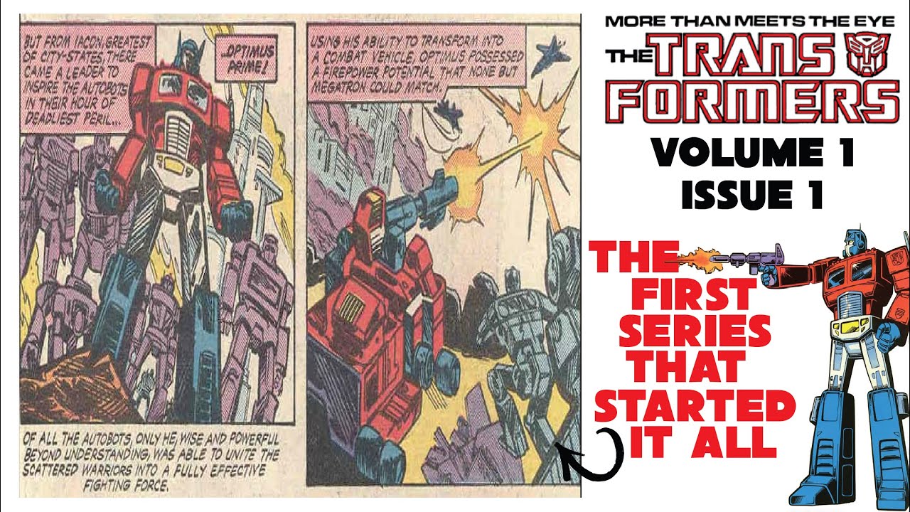Transformers Volume 1 Issue 1 Marvel Comic Book Summary: Optimus Prime ...