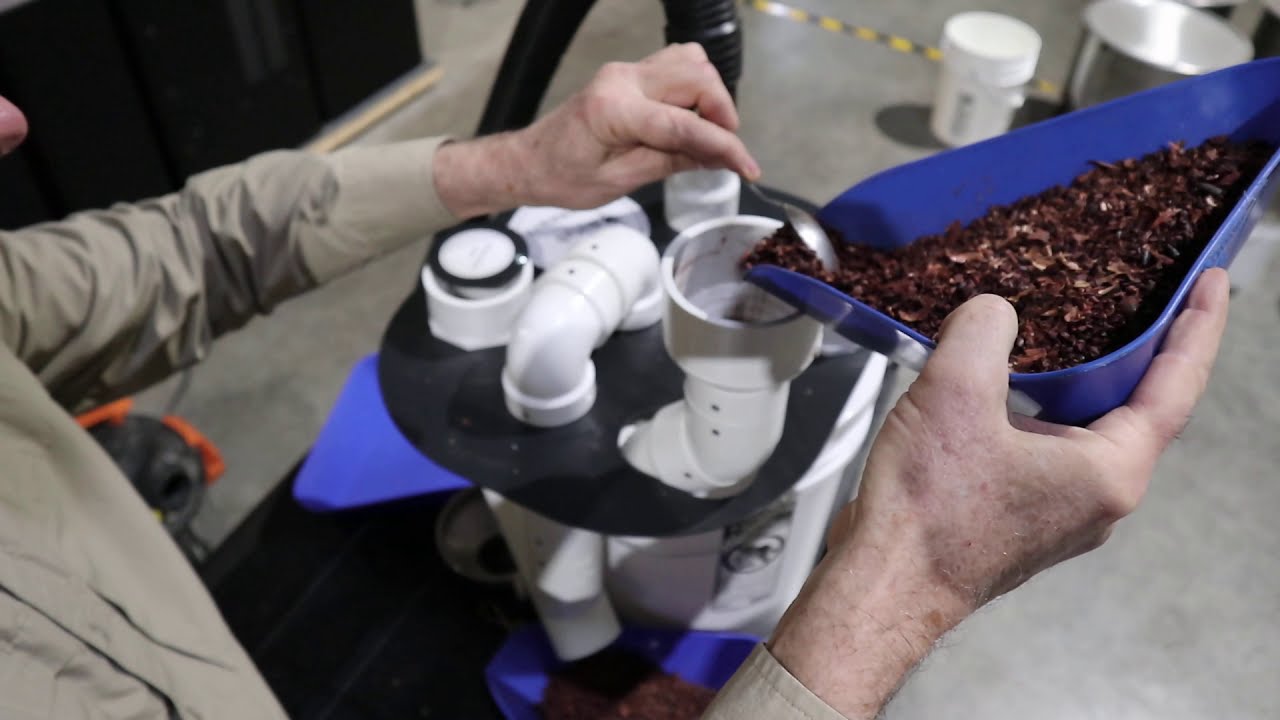 Cacao Winnowing - YouTube