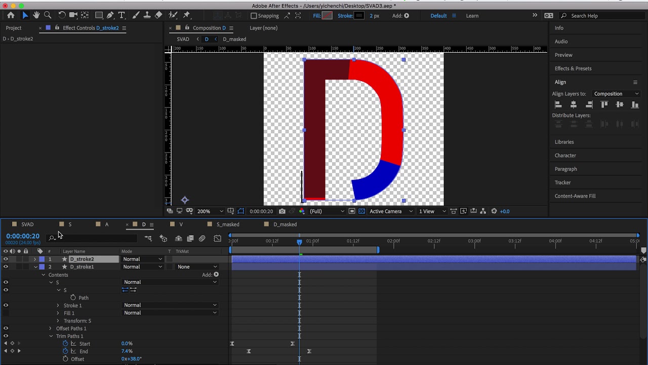 SVAD tutorial 4- copy the effects - YouTube