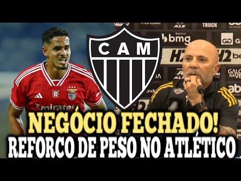 DIA AGITADO! ÓTIMA NOTÍCIA REFORÇO CHEGANDO NO GALO CONFIRMADO AGORA! NOTÍCIAS DO ATLÉTICO MG HOJE