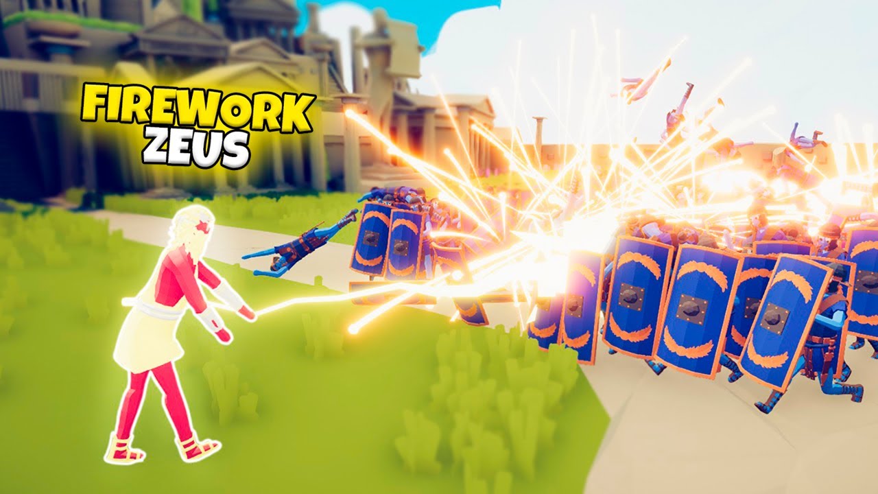 FIREWORK ZEUS vs EVERY FACTION | TABS v.12 Gameplay - YouTube