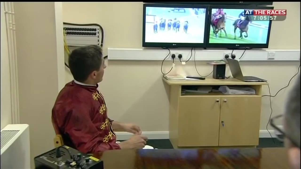 Enthralling viewing from the stewards' room after the St Leger - YouTube