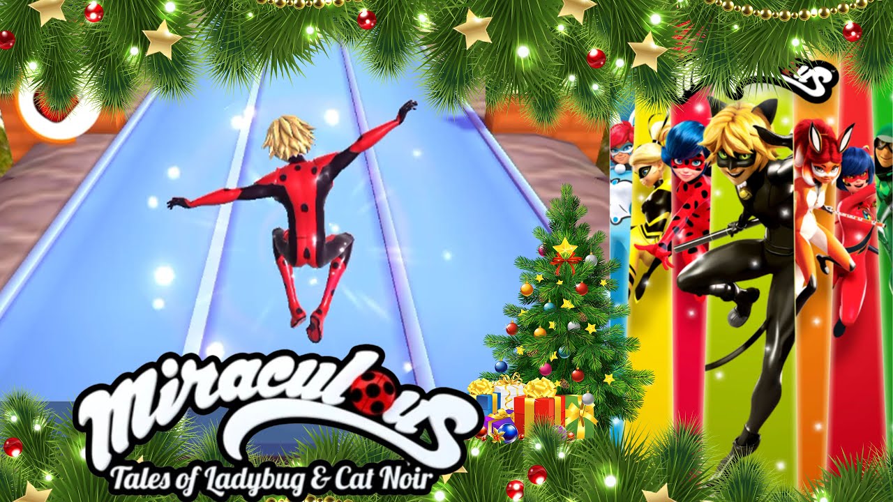 We jump over obstacles while running in the park, it's great fun ...