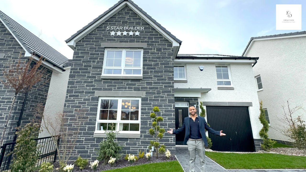 Touring a BEAUTIFUL😍 4 Bed Detached New Build Home | David Wilson Homes ...