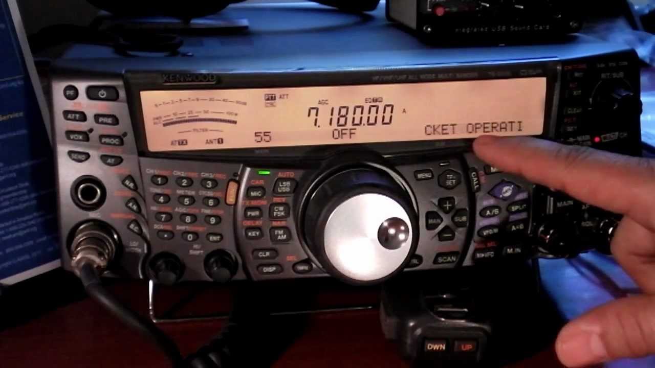 4-METERSinc TS2000 "AT & Menus" - YouTube