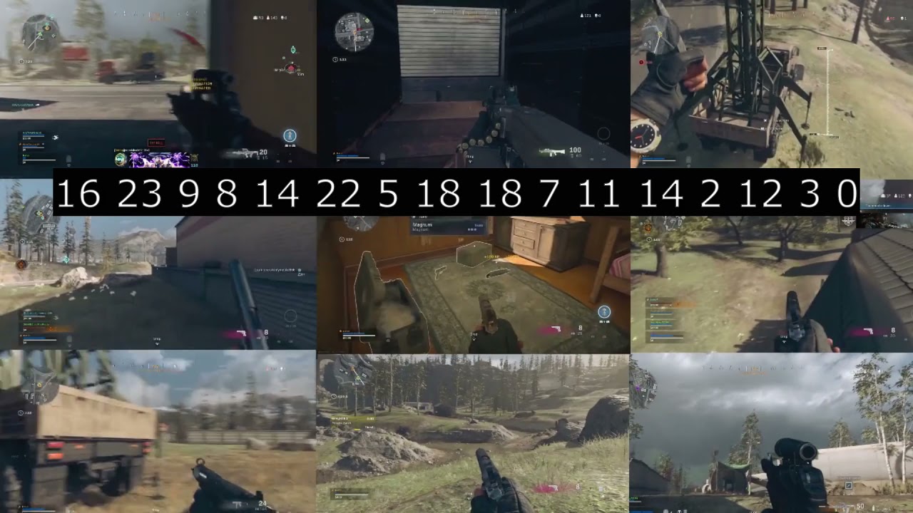 Call of Duty Warzone Numbers Event | All Locations and Unlock | + New ...