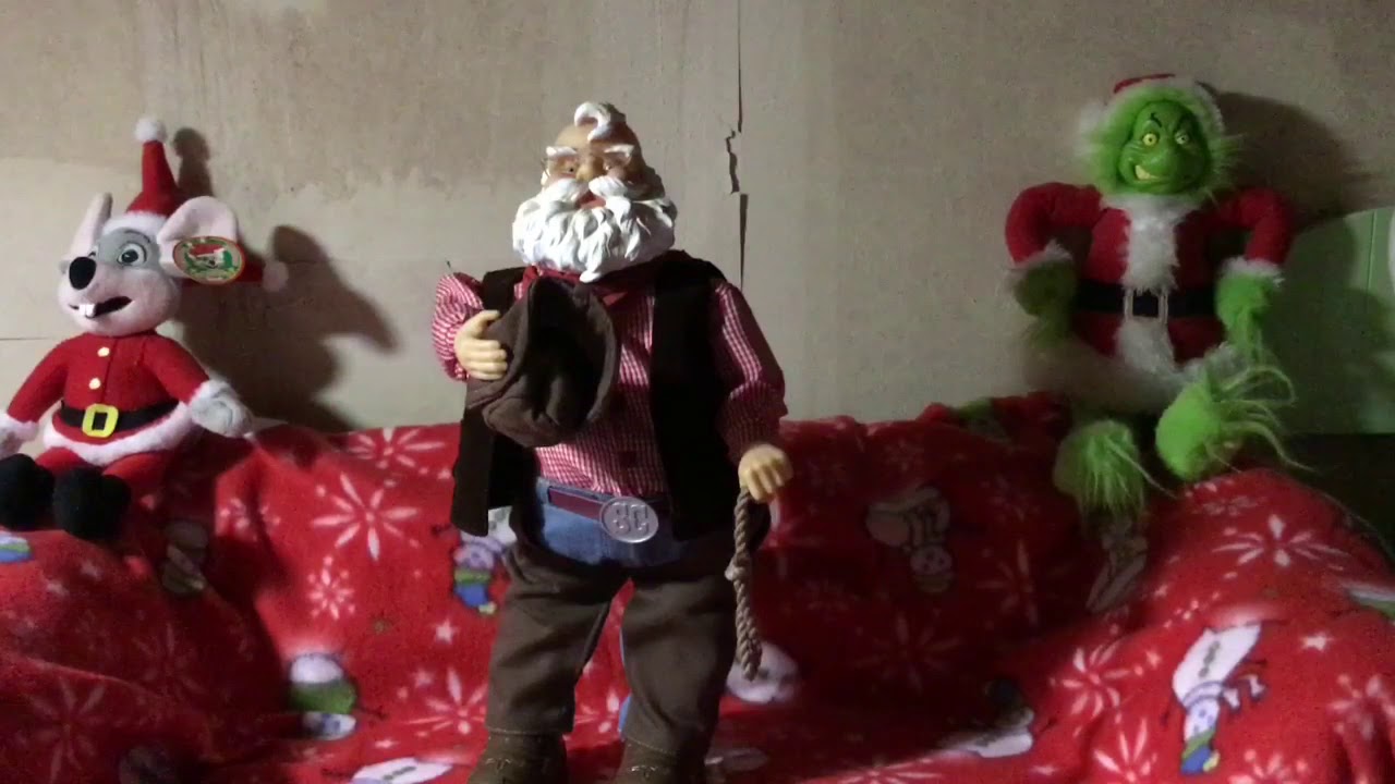Spinning rope Santa - YouTube