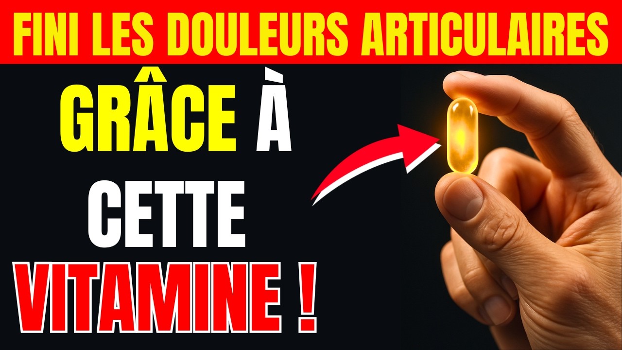 En 7 jours, cette vitamine pas chère a soulagé mes douleurs et boosté ...