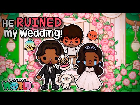 OUR WEDDING WAS A DISASTER 😭💍 | Toca Boca Roleplay