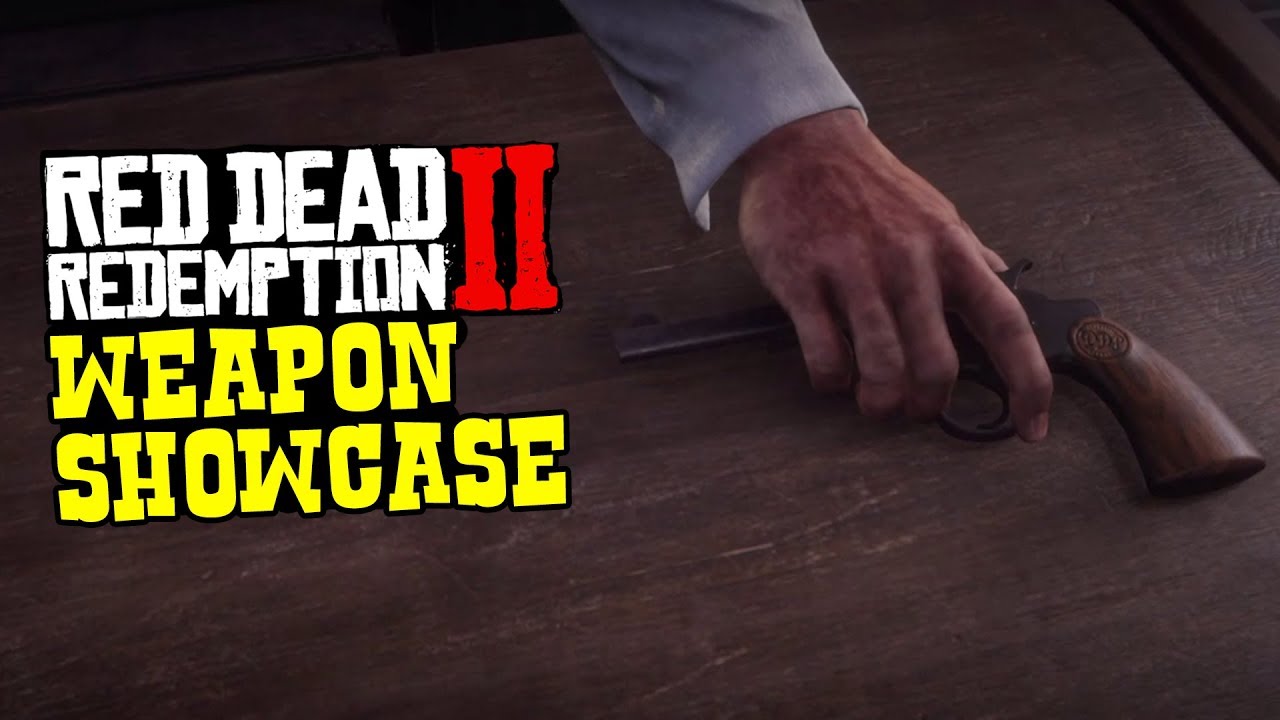 Red Dead Redemption 2 - Weapons & Customization Showcase (P&J Arms Co ...