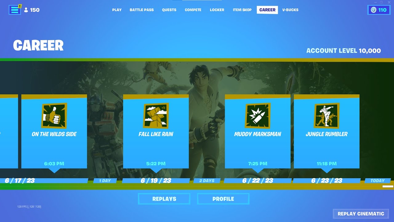 Just Hit Account Level 10,000 In Fortnite, Fourth Person Ever To Hit ...