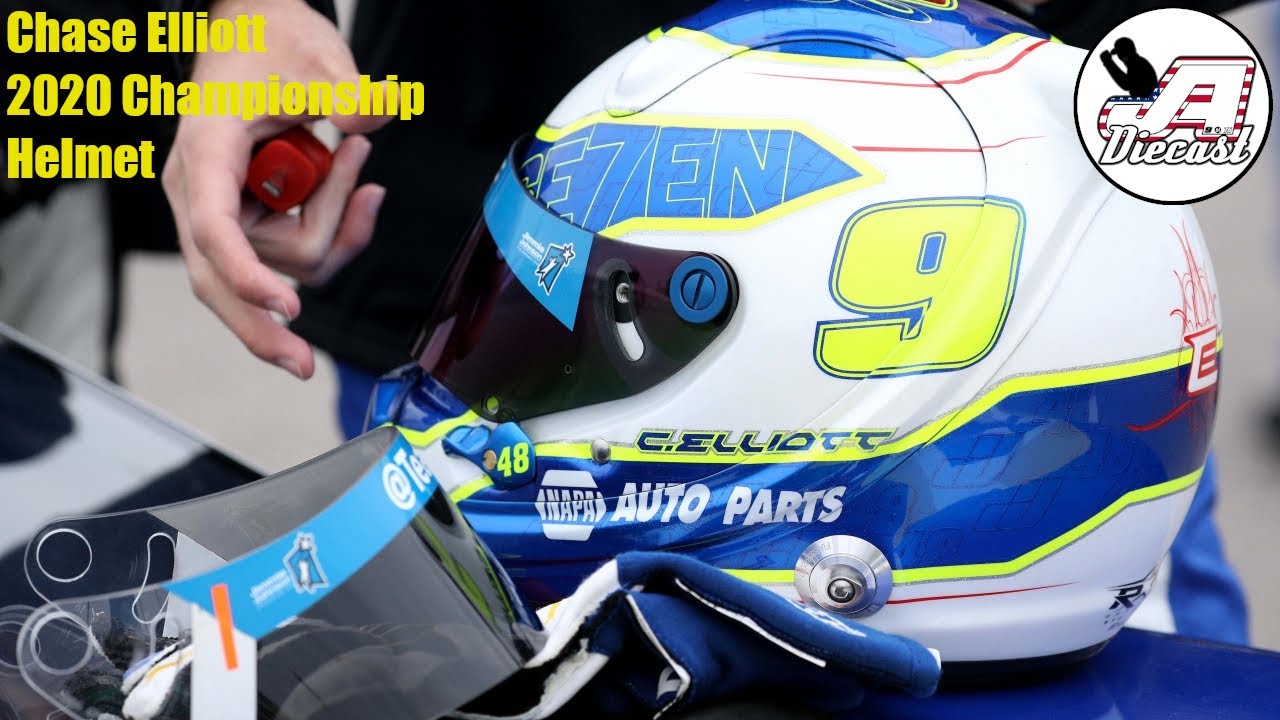 Chase Elliott 2020 NASCAR Cup Series Champion Replica Helmet Review ...