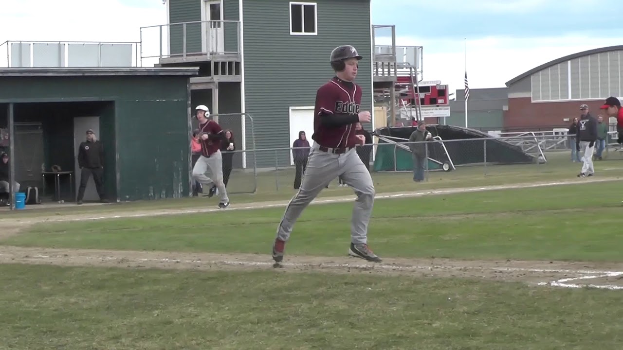 Edward Little at Camden Hills Baseball - YouTube