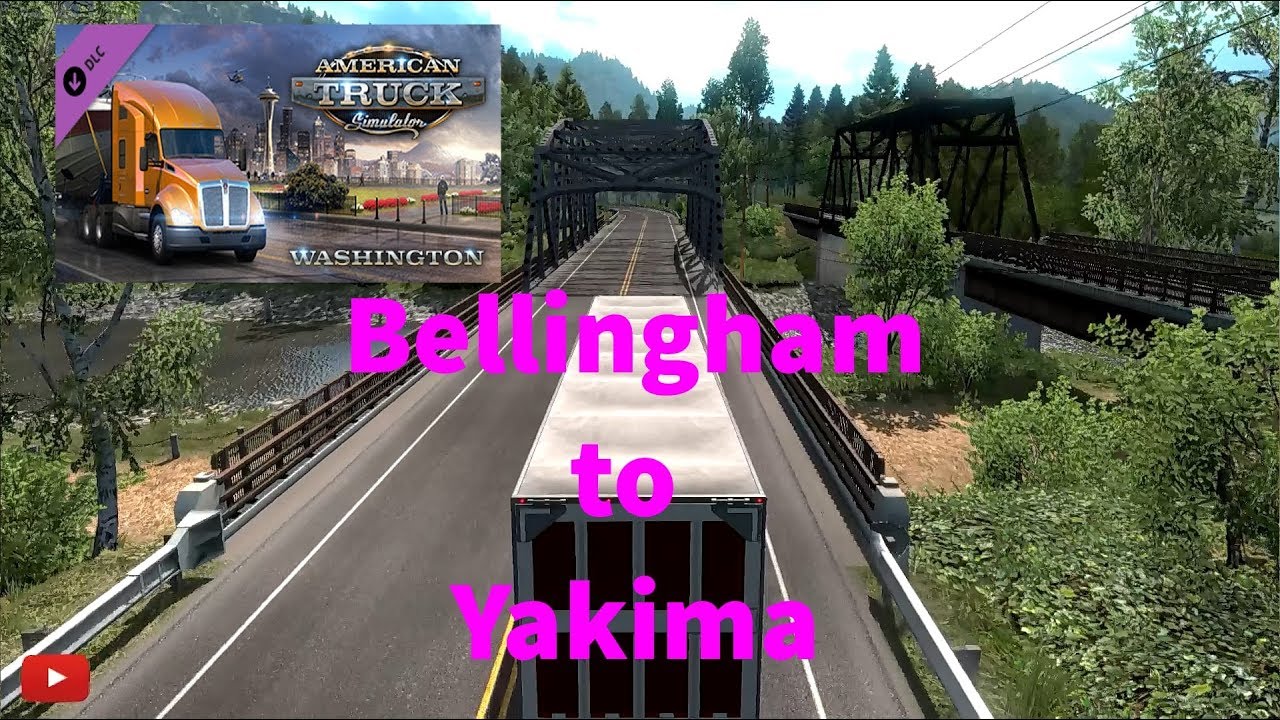 1.35 American Truck Simulator - WASHINGTON DLC Map - Walk-through Part ...