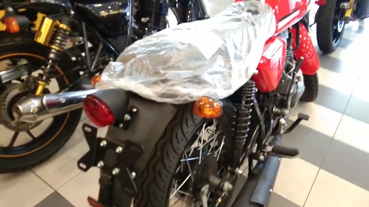 Keeway Cafe Racer 152 - YouTube