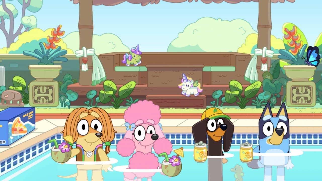 Bluey: Pool Party 04 - YouTube
