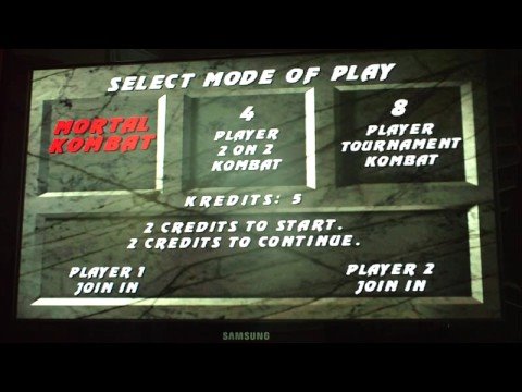 UMK3 Mame galaxian cheat unlocked Ultimate Mortal Kombat 3 - YouTube
