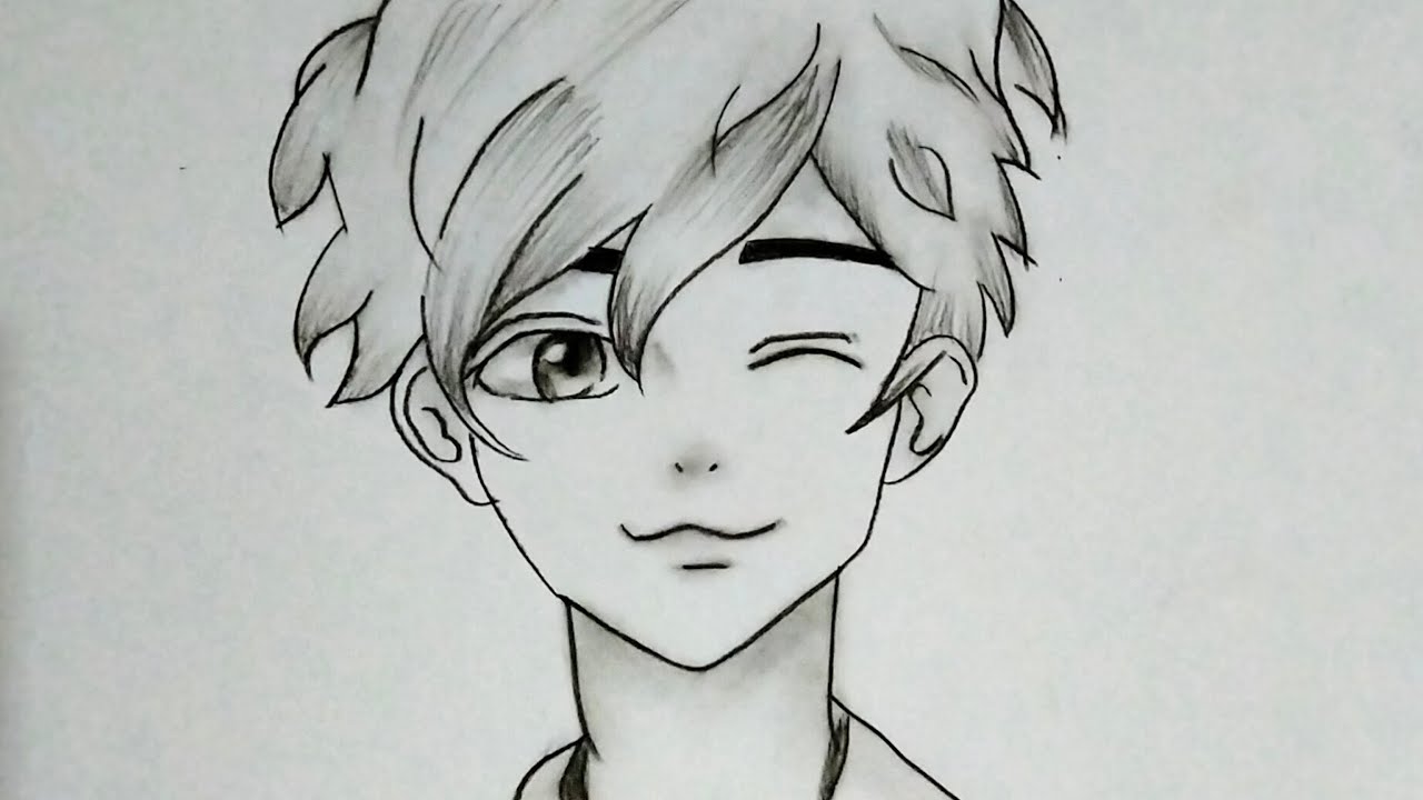 How To Draw Easy Anime How To Draw Anime Boys Step By Step - YouTube