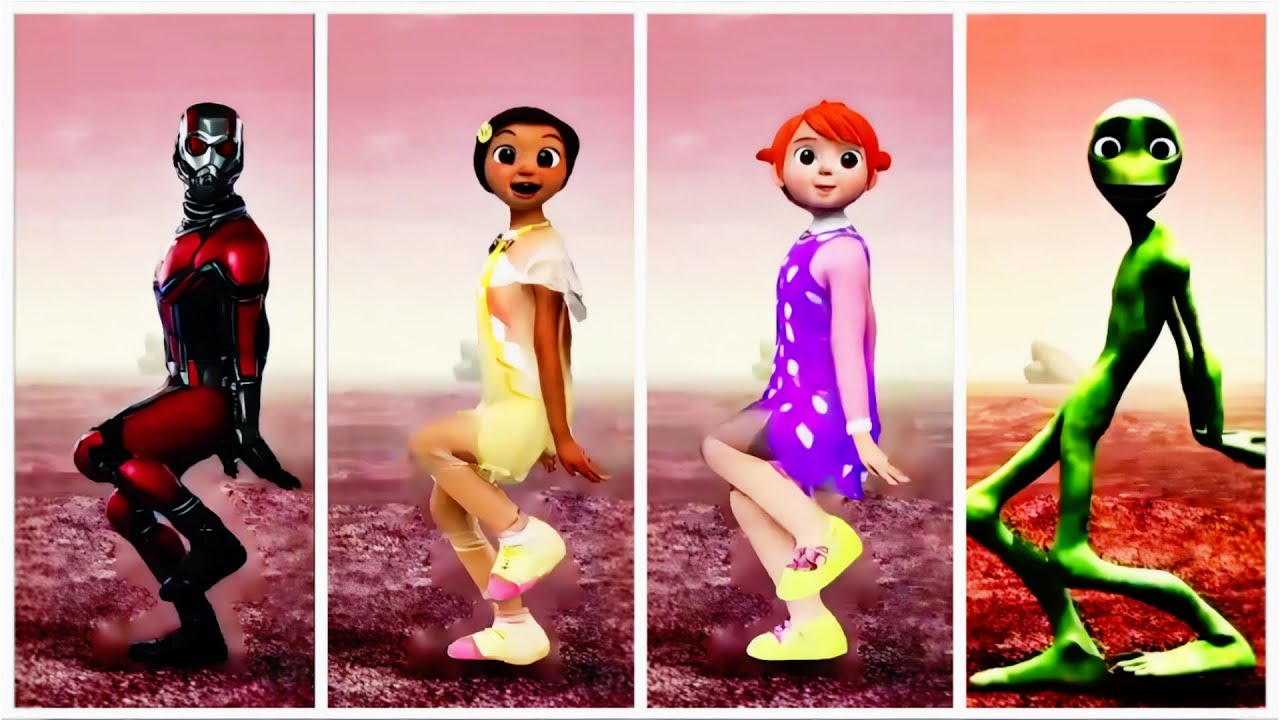 Dame Tu Cosita dance Ant Man vs Coco Melon vs Alien vs Coco Melon - YouTube