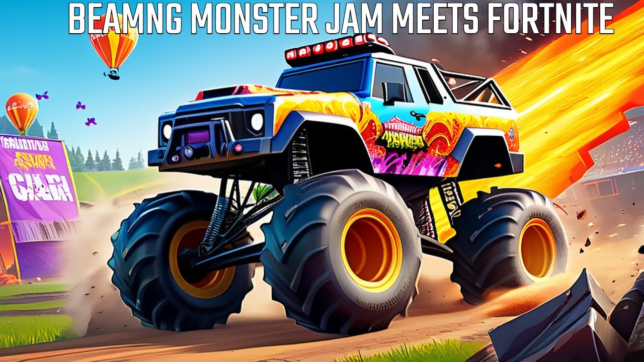 Unleashing Mayhem: Monster Jam meets Fortnite in EPIC Gaming ...
